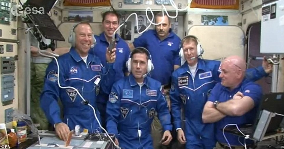 Tim Peake reaches the ISS on his Principia Mission - Connect